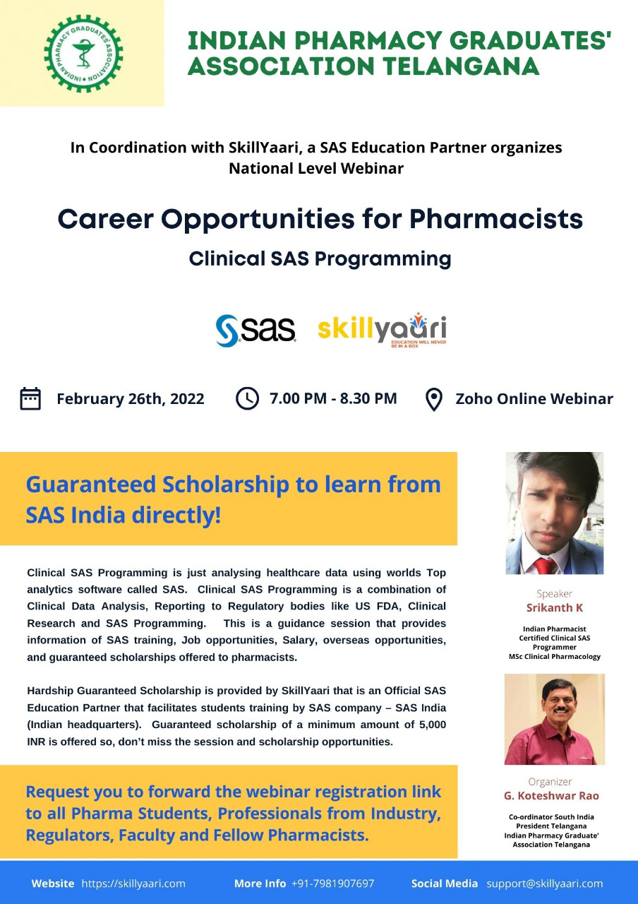 Indian Pharmacy Graduates' Association in New Delhi, India